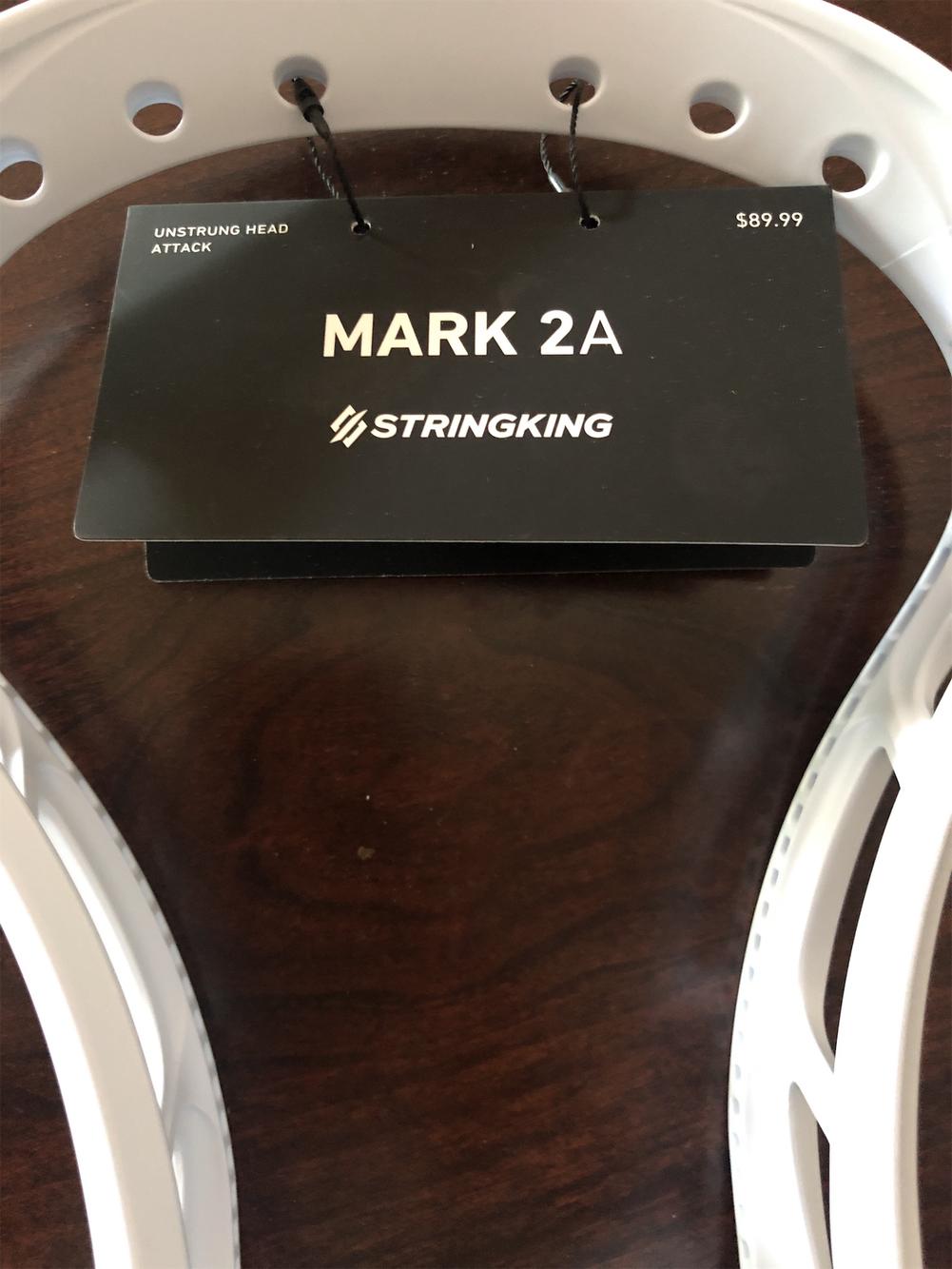 White New Attack & Midfield StringKing Mark 2A Head | SidelineSwap