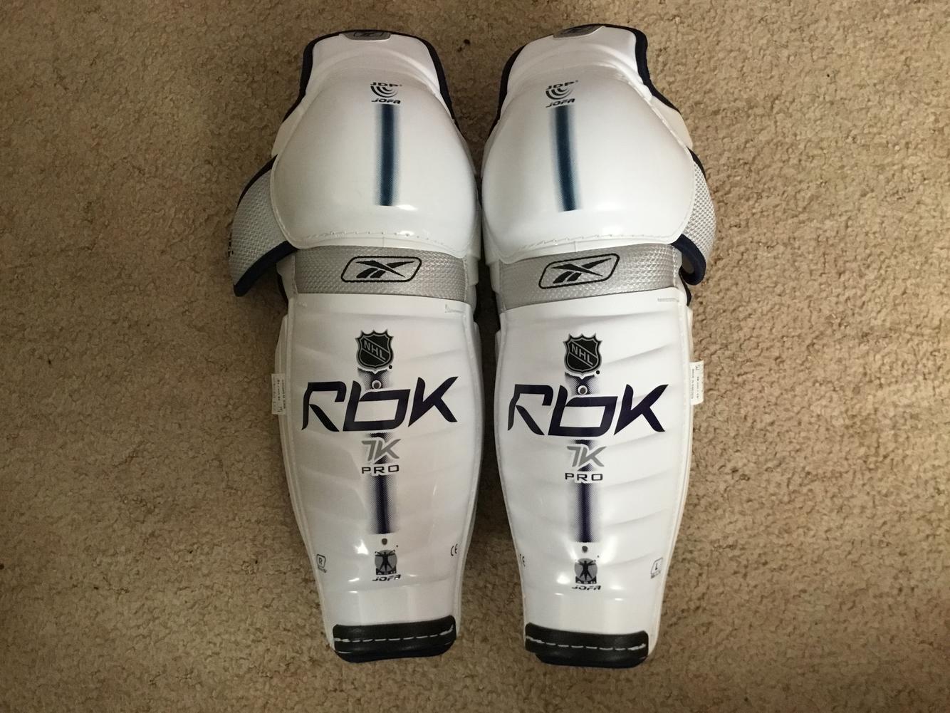 New Senior Reebok 7K PRO Shin Pads Pro Stock | SidelineSwap
