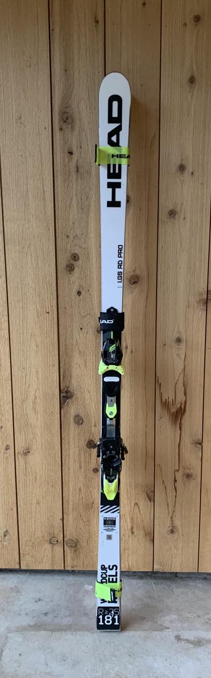 Used 2019 HEAD Racing World Cup Rebels i.GS RD Skis With Bindings ...