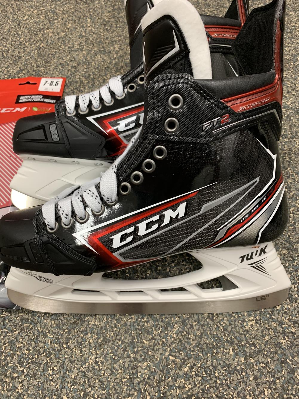 New CCM Jetspeed FT2 Pro Stock Skates 8.5D | SidelineSwap