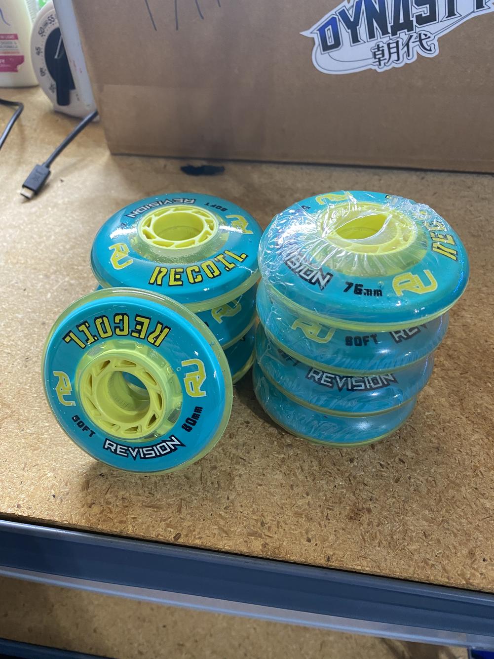 Revision Recoil Soft Indoor Wheels 76MM 80MM (8 Pack) | SidelineSwap