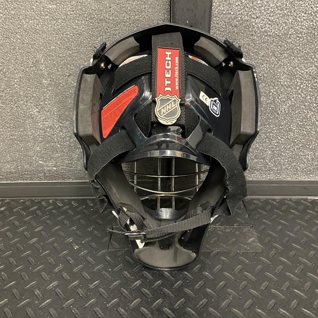 CUSTOM Marvel Mask • Junior Itech 1400D Goalie Mask Helmet | SidelineSwap