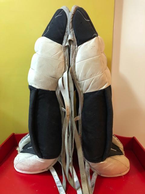 Vintage Cooper GP3000 Used Senior 34" Goalie Leg Pads | SidelineSwap