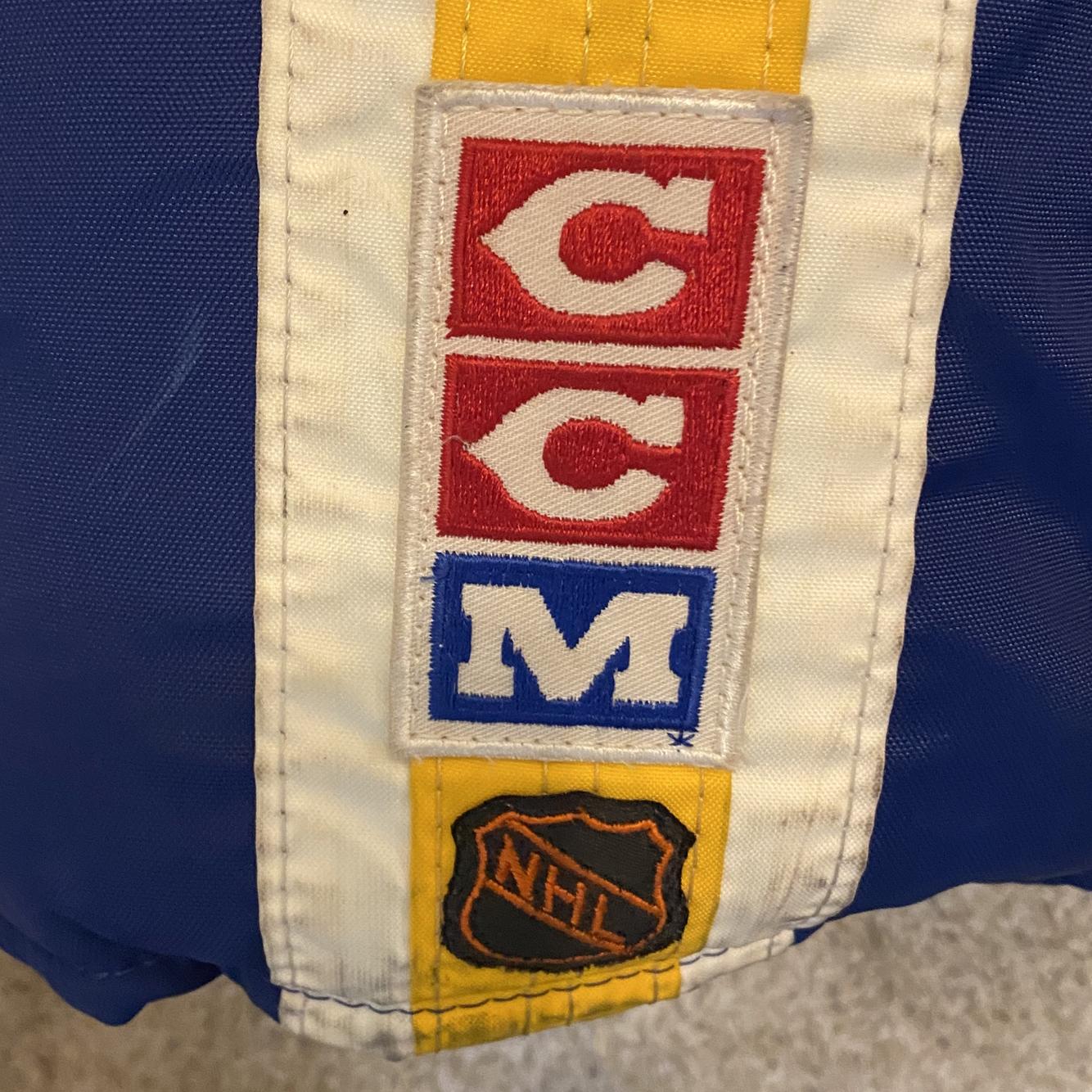 Vintage Buffalo Sabres Pro Stock CCM Supra Hockey Pants | SidelineSwap