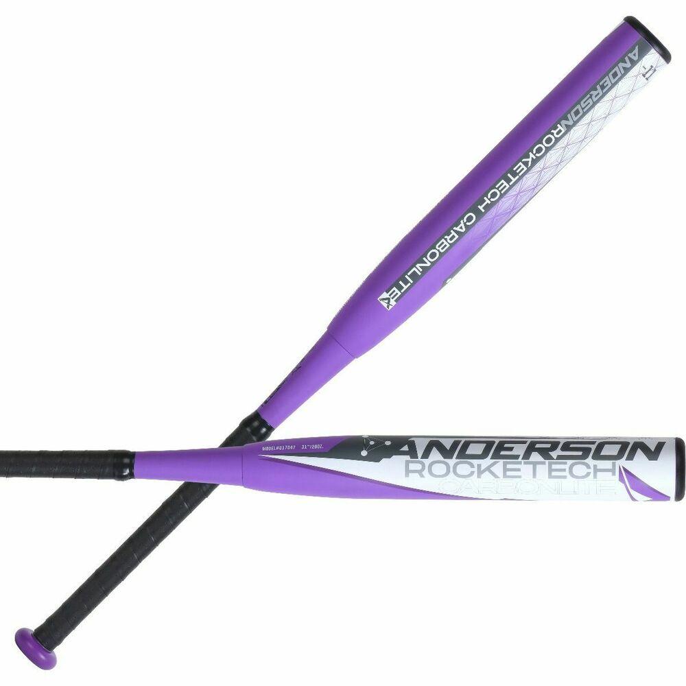 2021 Anderson RockeTech Carbonlite 29"/18oz -11 Fastpitch Softball Bat ...