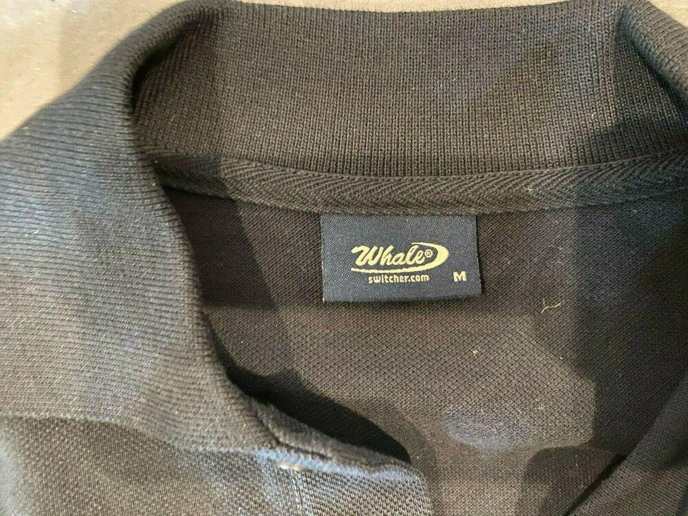 Kessler Swiss Skis Black 100% Cotton Short Sleeve Polo Shirt Men's ...