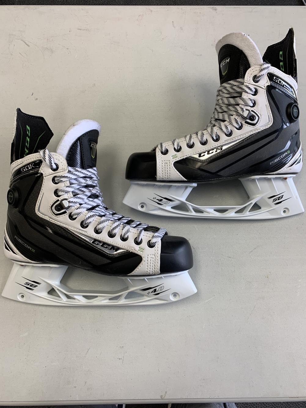 New Size 8e CCM RibCor 50K Hockey Skates Made In Canada | SidelineSwap