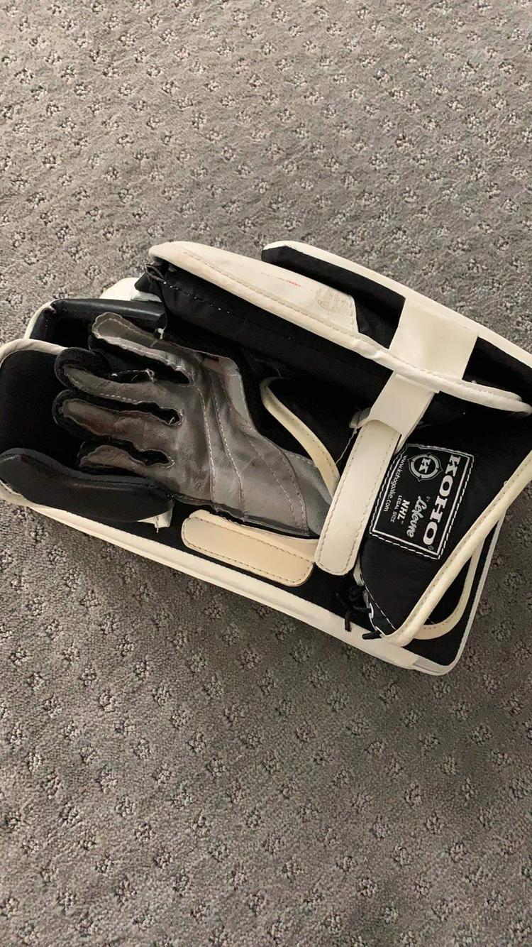 Koho Revolution Pads and 587 Gloves Hockey Goalie Full Set | SidelineSwap