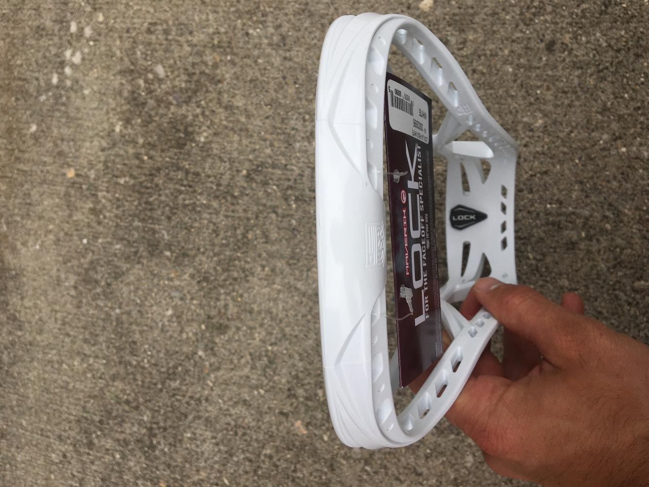 (2 For $80) New White Maverik Lock Fogo Head | SidelineSwap