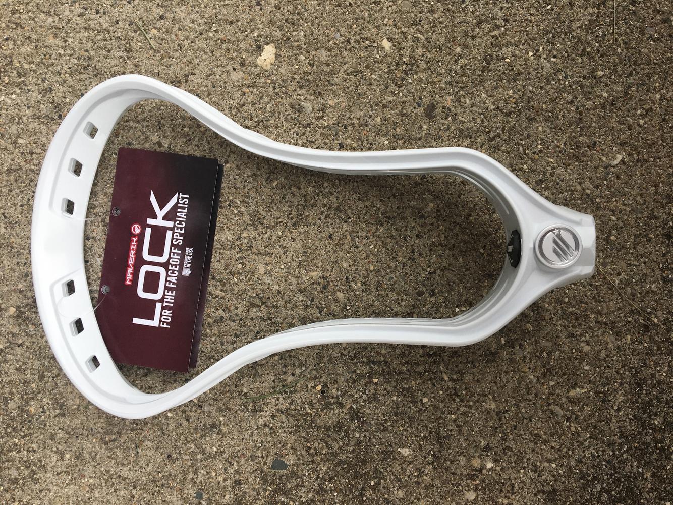 (2 For $80) New White Maverik Lock Fogo Head | SidelineSwap