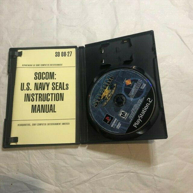 SOCOM: US Navy SEALs (Sony PlayStation 2, 2002) - complete, tested ...
