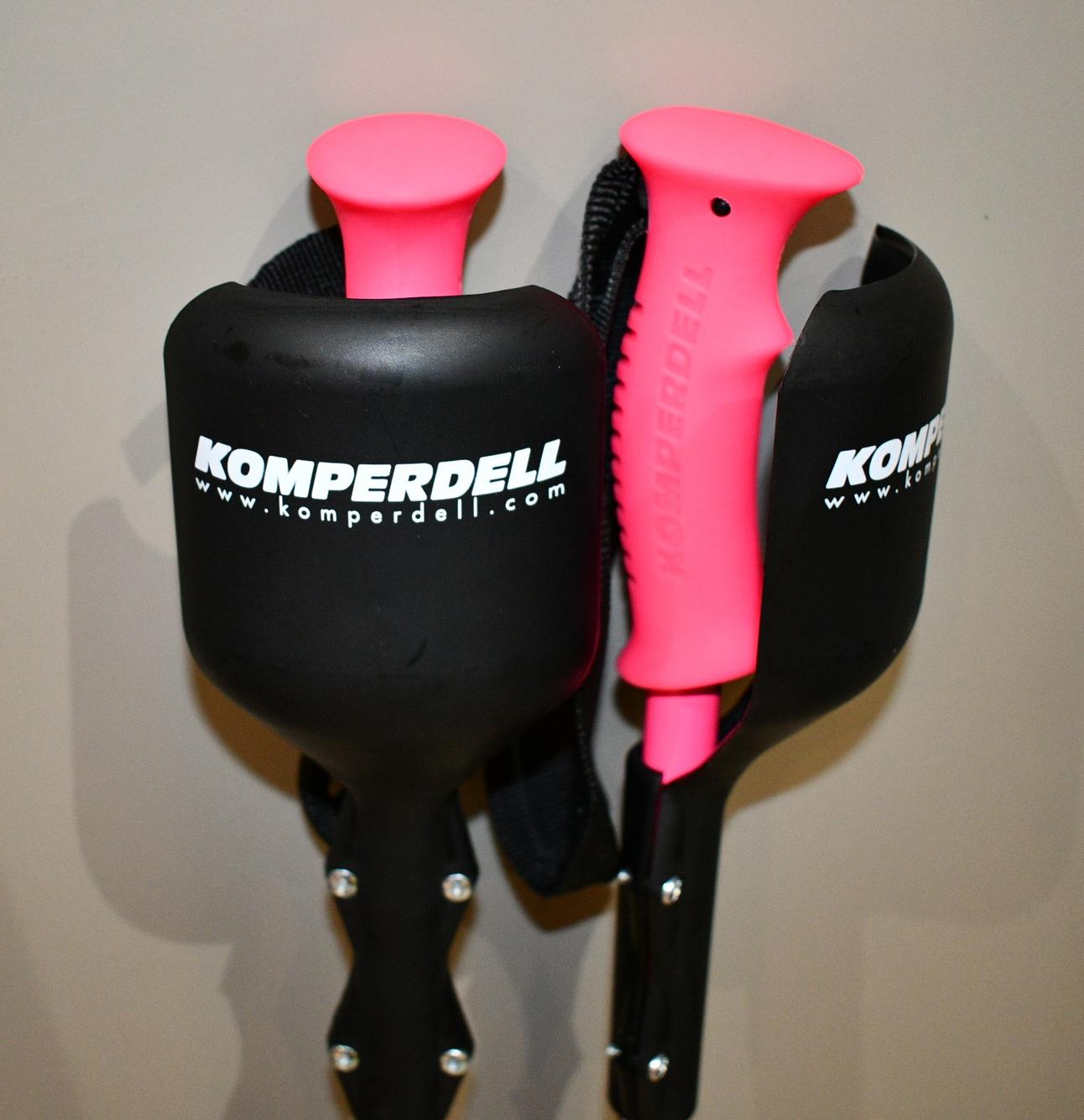 KOMPERDELL Small Punch Covers - SL ski pole guards - SLALOM - race hand ...