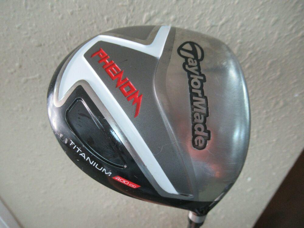 JUNIOR TAYLORMADE PHENOM 400cc TITANIUM DRIVER FACTORY GRAPHITE NEW ...
