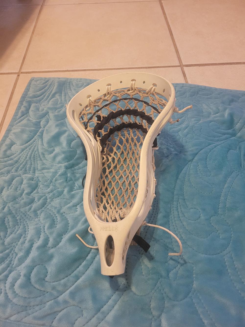 OG WARRIOR HELIX LACROSSE HEAD STRUNG! CIRCA 2008 | SidelineSwap