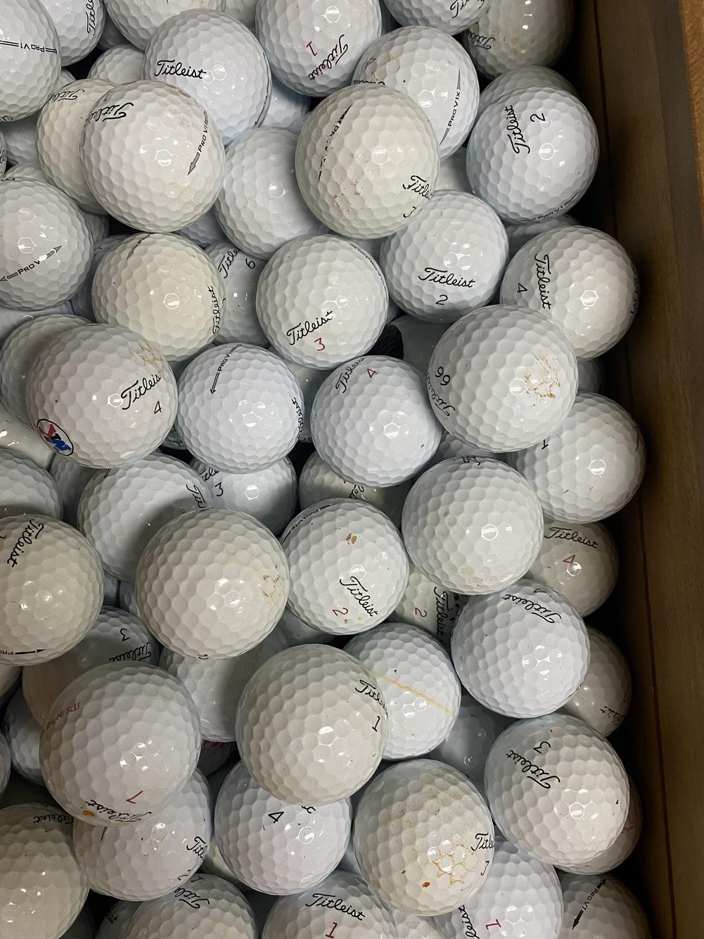 50 Used Titleist Pro V Golf Balls | SidelineSwap