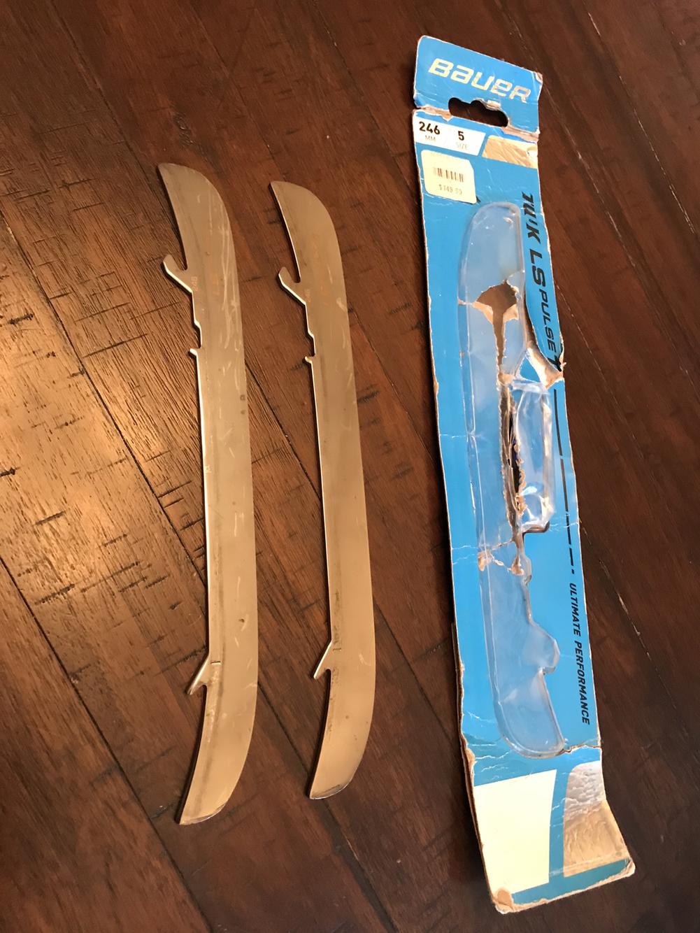 Bauer TUUK Pulse Ti skate blades | SidelineSwap