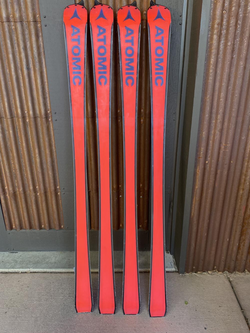 Men's Used Atomic Racing Redster FIS SL Skis Without Bindings ...