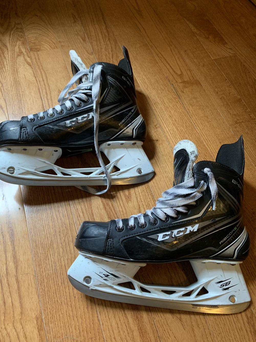 Used CCM Regular Width Size 9.5 RibCor 64K Hockey Skates | SidelineSwap