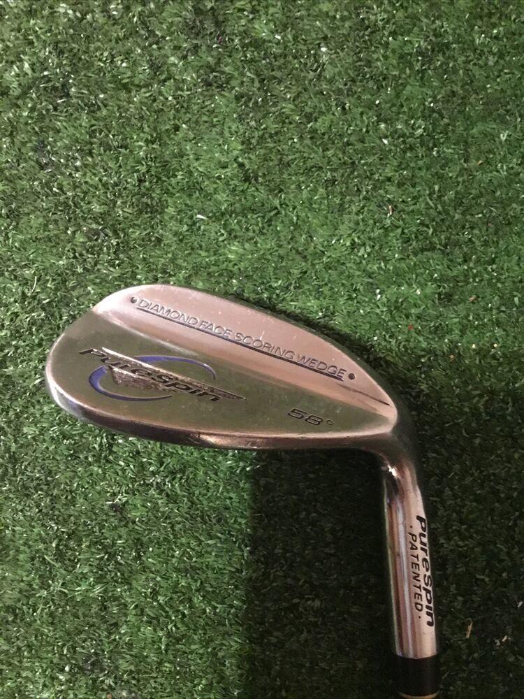 Pure Spin Tungsten Sole S2 58* Sand Wedge (SW) Steel Shaft | SidelineSwap