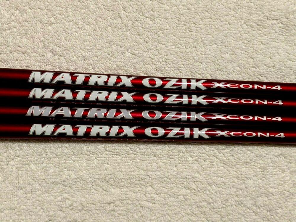 MATRIX OZIK X CON 4 52 GRAM REGULAR FLEX WOOD SHAFT W TIP AND GRIP ...
