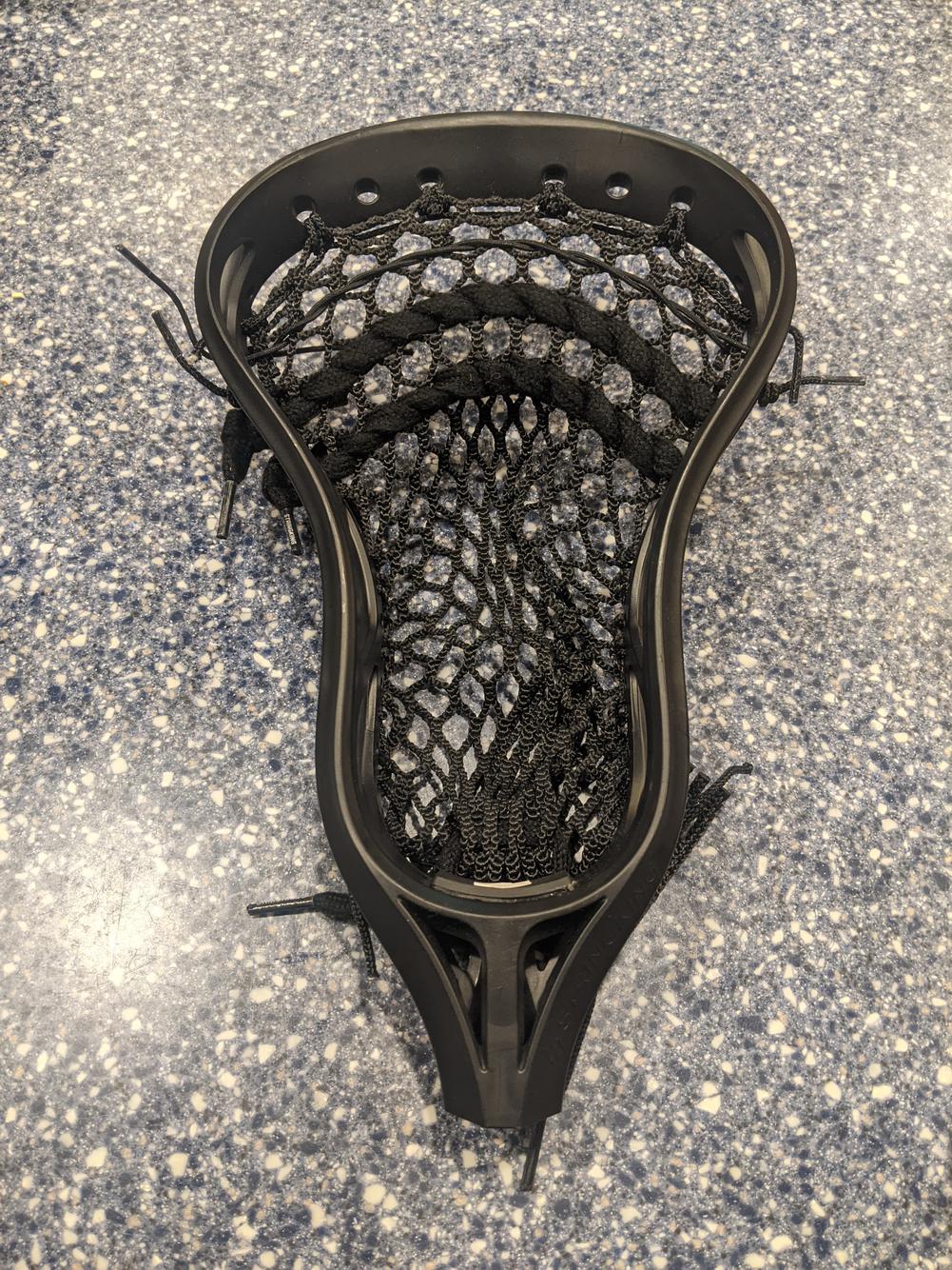 Black New Attack & Midfield StringKing Strung Mark 1 Head | SidelineSwap