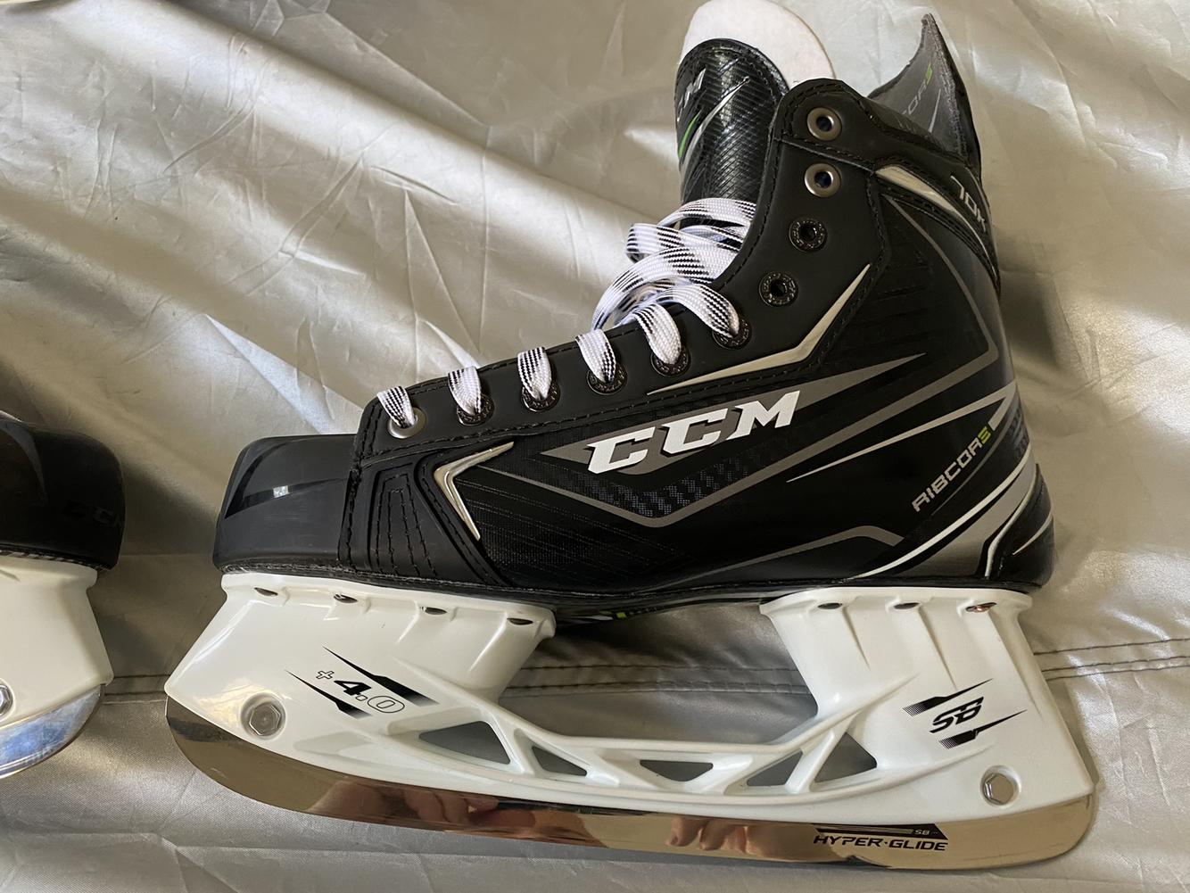 Senior CCM Regular Width Pro Stock Size 8.5 RibCor 70K Hockey Skates ...