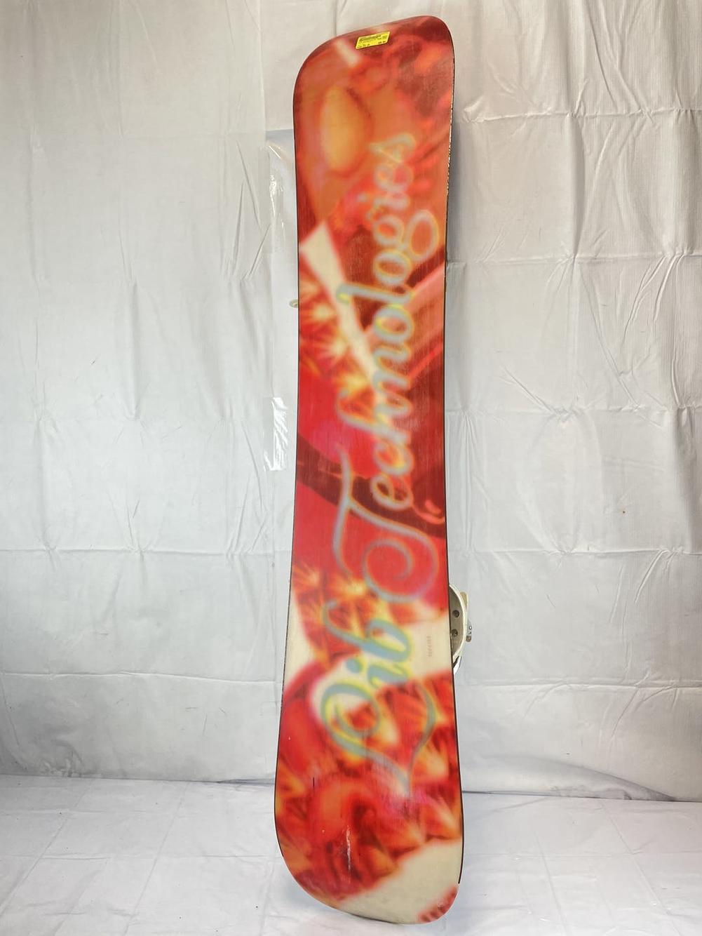 Used Lib Technologies Rice Rocket 151cm Snowboard W Preston Lx Bindings ...