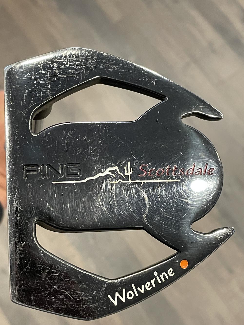 Used Men's Ping Right Handed Mallet Scottsdale Wolverine Putter 35 ...