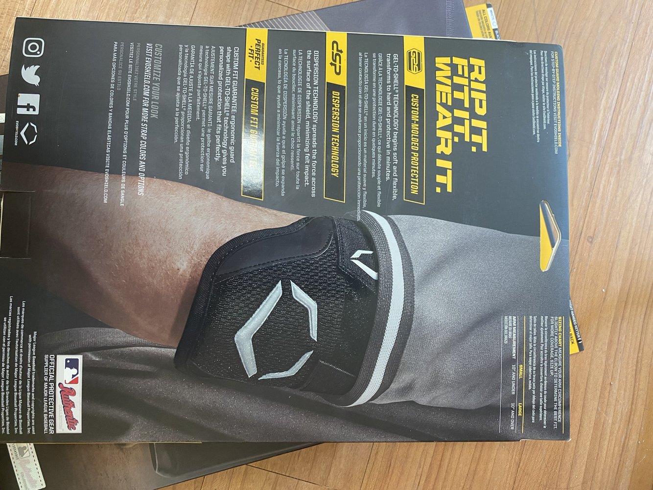 Evoshield leg and elbow guards new with boxes | SidelineSwap