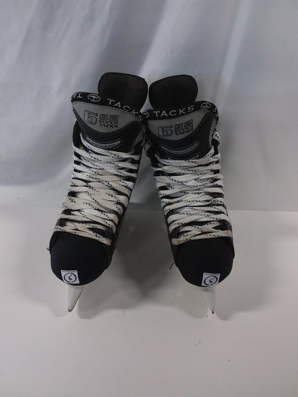 Used Ccm 652 Super Tacks Senior 6 Ice Skates Ice Hockey Skates ...