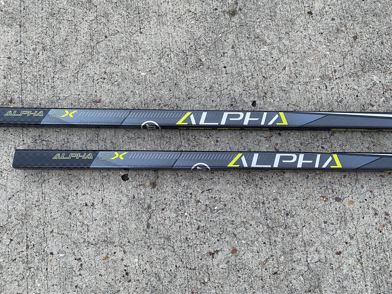 2 PACK Warrior Alpha QX Pro Stock Hockey Stick 85 Flex Left W03 ...