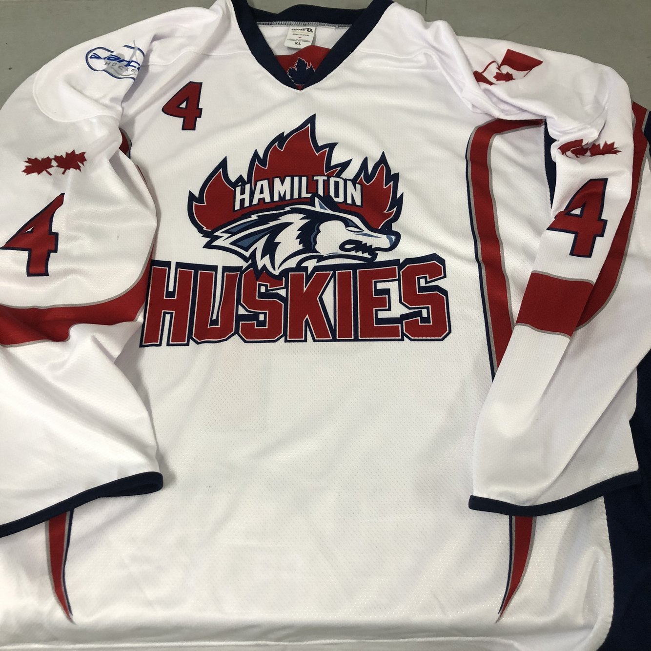 Hamilton Huskies men’s XL game jersey | SidelineSwap