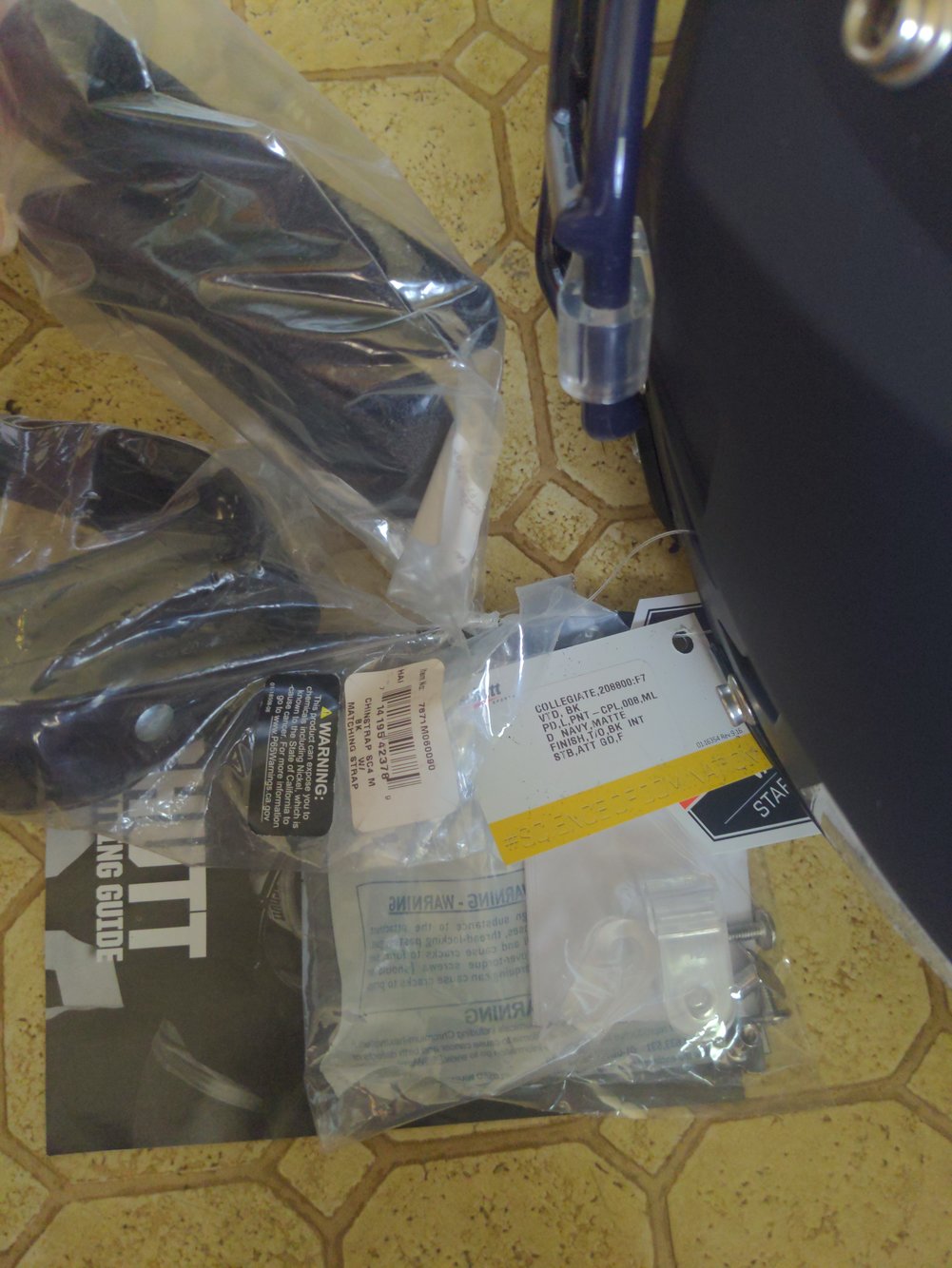 New matte navy Schutt F7 Helmet | SidelineSwap