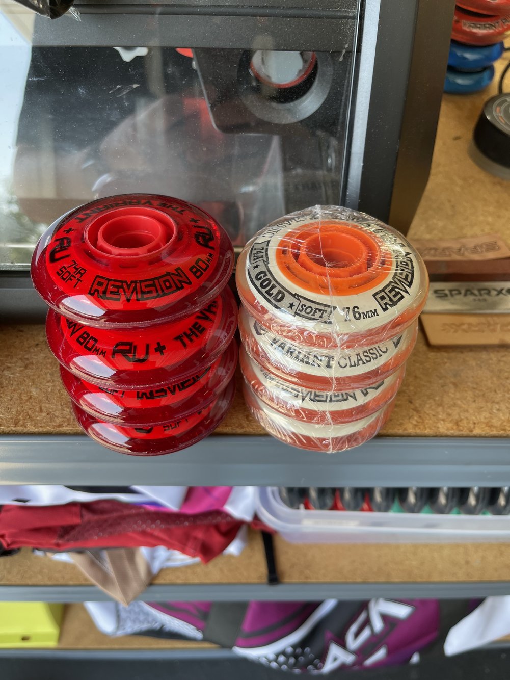 Revision Hockey Variant Classic 80MM 76MM Wheels - 8 Pack | SidelineSwap