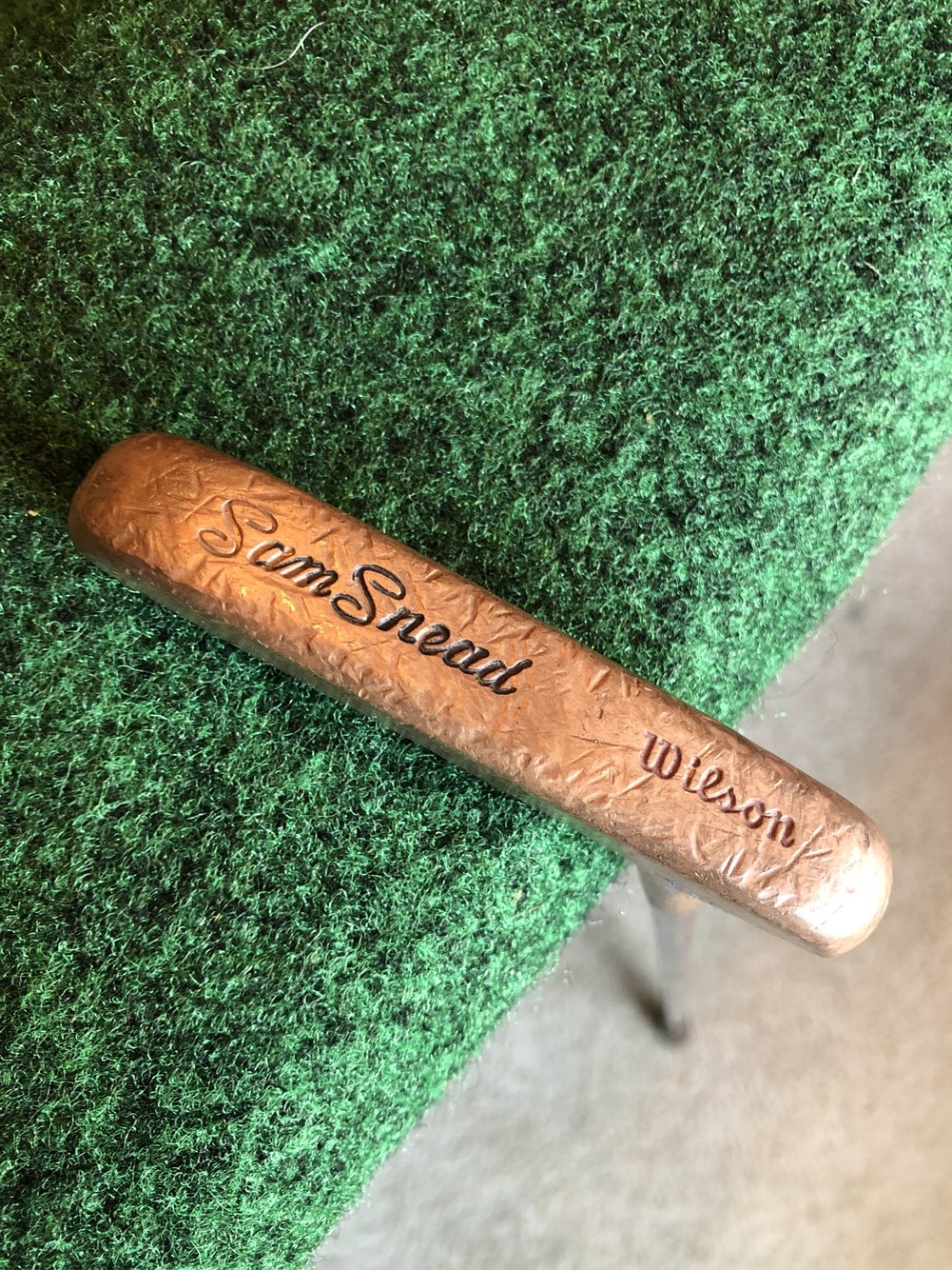 Wilson Sam Snead Brass Putter | SidelineSwap