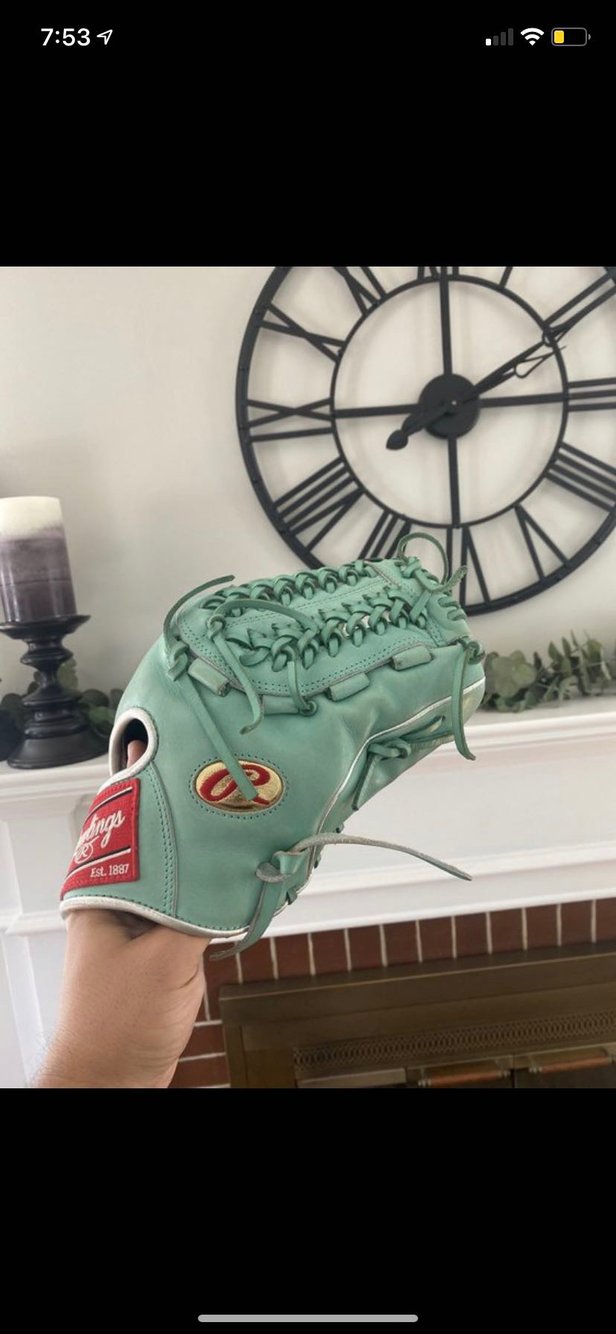 Green High School/College Catcher's 12" Pro elite Baseball Glove ...