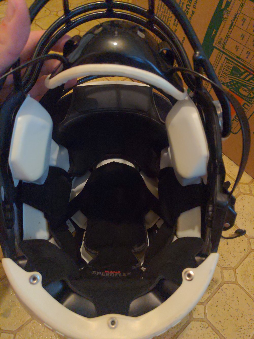 Adult large matte black Riddell SpeedFlex Helmet | SidelineSwap