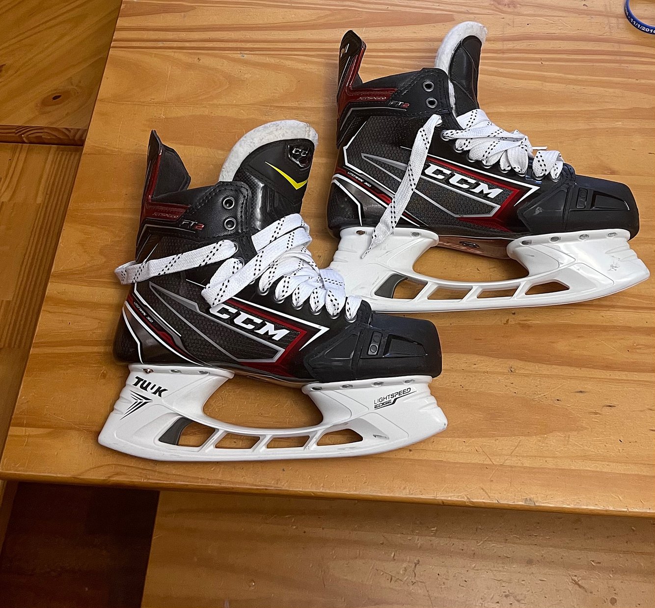 CCM Jetspeed FT2 pro stock skates | SidelineSwap
