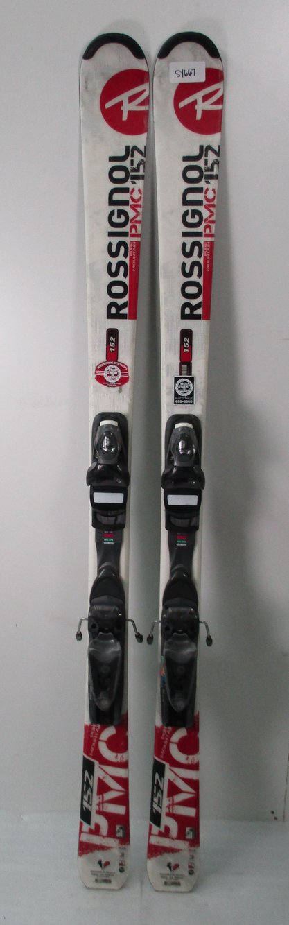 Used Rossignol Pure Mountain 152cm Skis With Rossignol Axium 100 ...