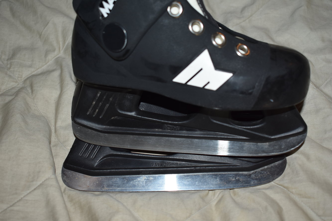 Vintage Rare Micron Mascot 12 Hockey Skates | SidelineSwap