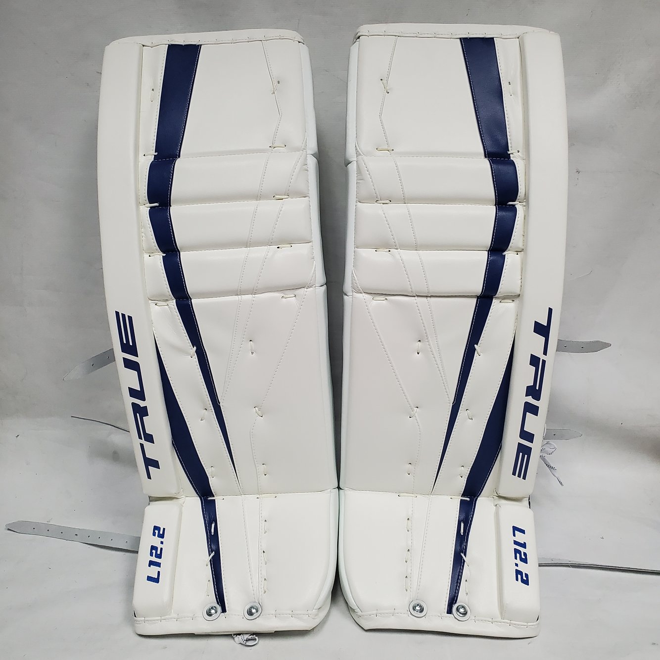New Pro Stock True L12.2 Goalie Pads - Andersen - Toronto Maple Leafs ...