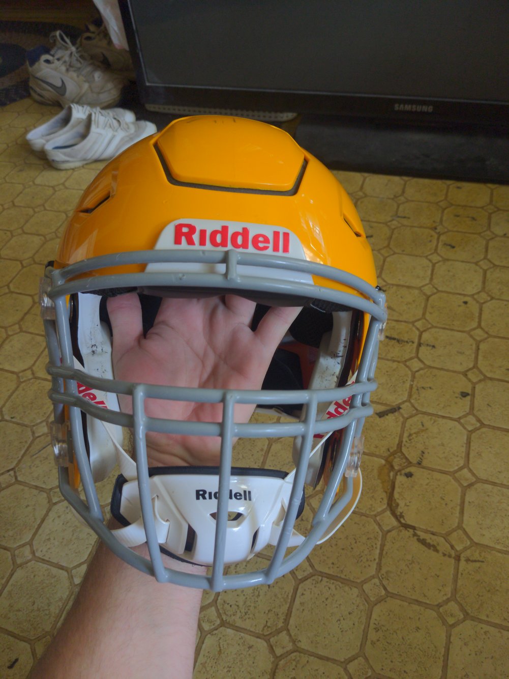 Adult XL yellow Riddell SpeedFlex Helmet | SidelineSwap
