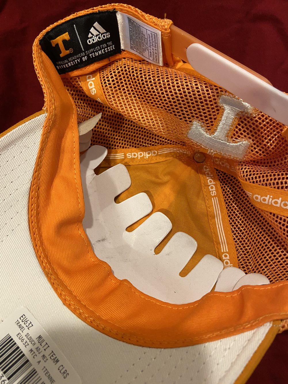 NCAA Tennessee Volunteers Team Issued Adidas Hat * NEW NWT | SidelineSwap