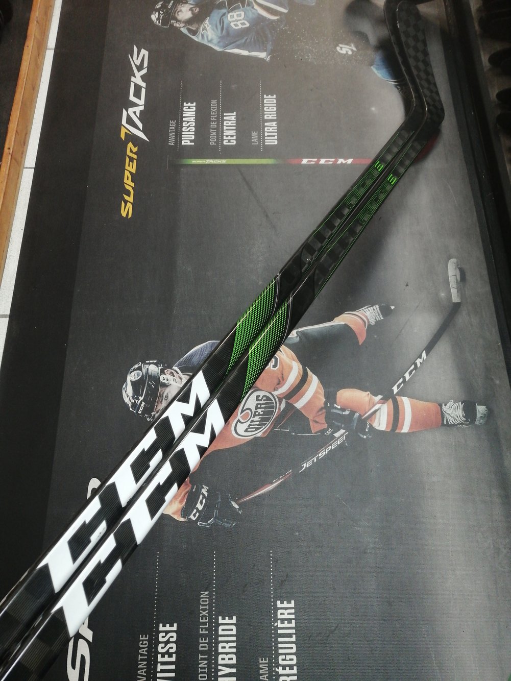 2 Pack | P90 | 85 Flex | CCM Left Hand RibCor Trigger 4 Pro Hockey ...