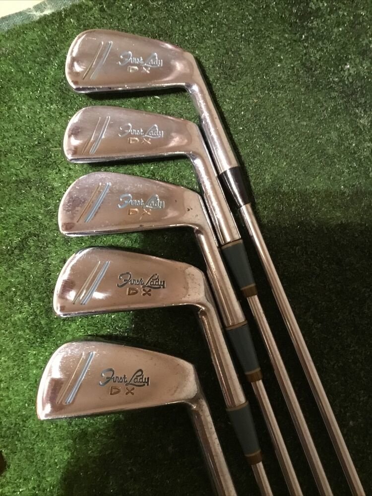 MacGregor First Lady DX Full Set Driver 3-4-5 Woods 3-10 Irons Steel ...