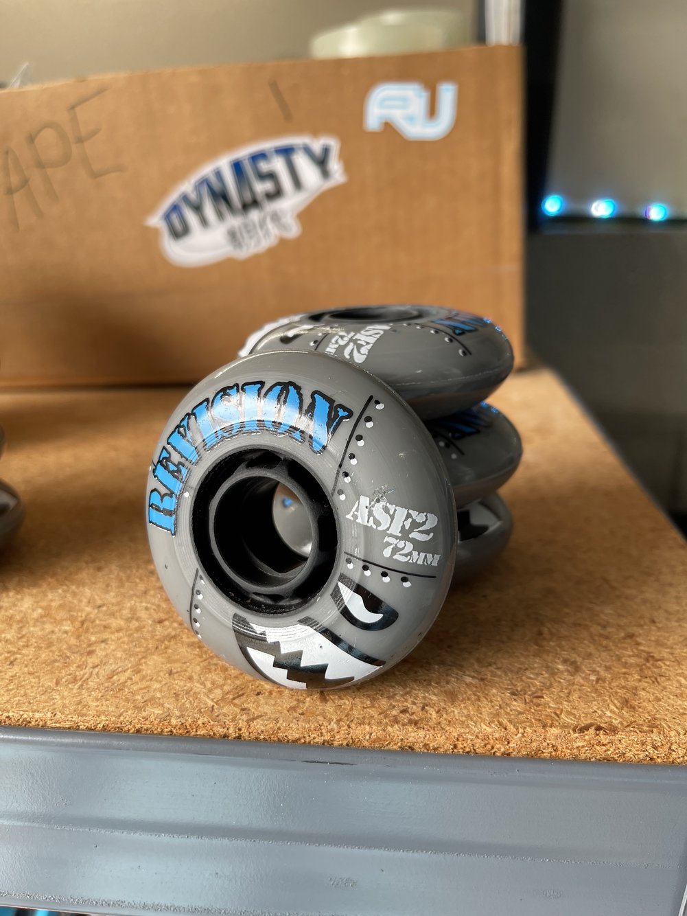 Revision Wheels Inline Roller Hockey ASF2 72MM 4 PACK | SidelineSwap