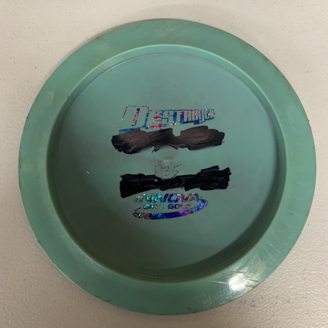 Used Innova Bottom Stamp Destroyer Disc Golf Driver Disc | SidelineSwap