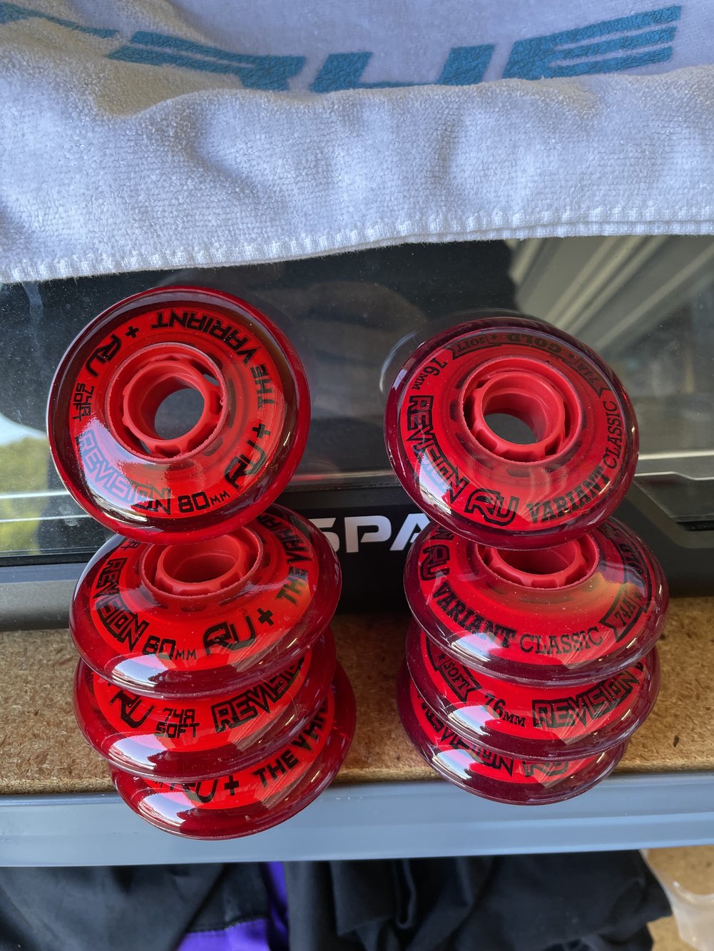 Revision Variant Plus Indoor Wheels 76MM 80MM (8 Pack) | SidelineSwap