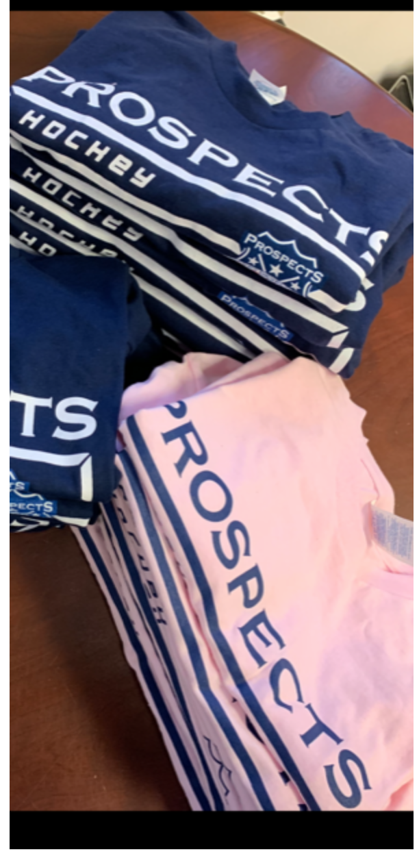 Adult Men's PINK IN THE RINK New Small PROSPECTS Shirts | SidelineSwap