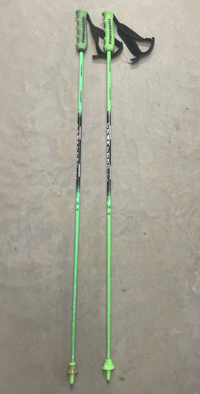 National Team Carbon GS Ski Poles - Straight | SidelineSwap